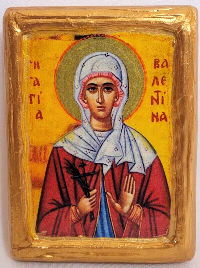 Saint Balentina Valentina Old Byzantine Catholic & Greek Eastern ...