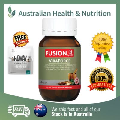 FUSION HEALTH VIRAFORCE (ACTIVIRAL) IMMUNE SUPPORT +FREE SAME DAY ...