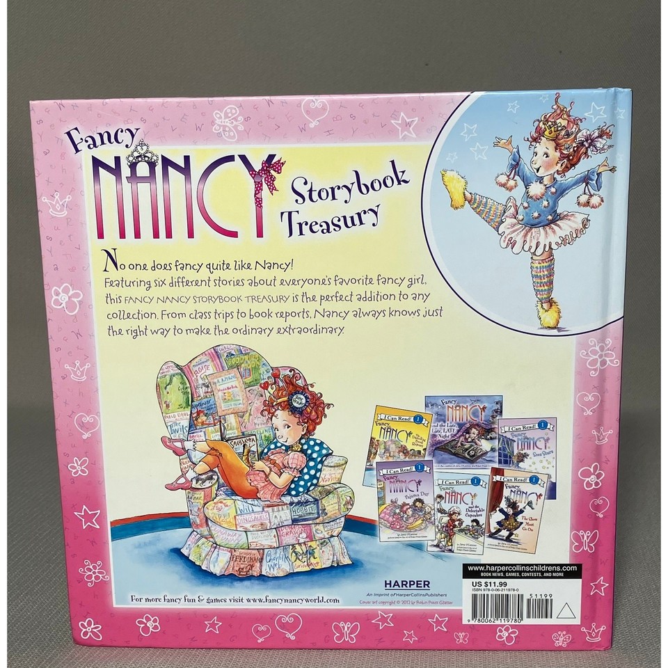 Fancy Nancy Storybook Treasury Jane OConnor, hardcover | eBay