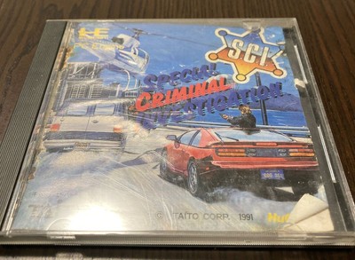 S.C.I. Special Criminal Investigation SCI for NEC PC Engine Hucard w ...