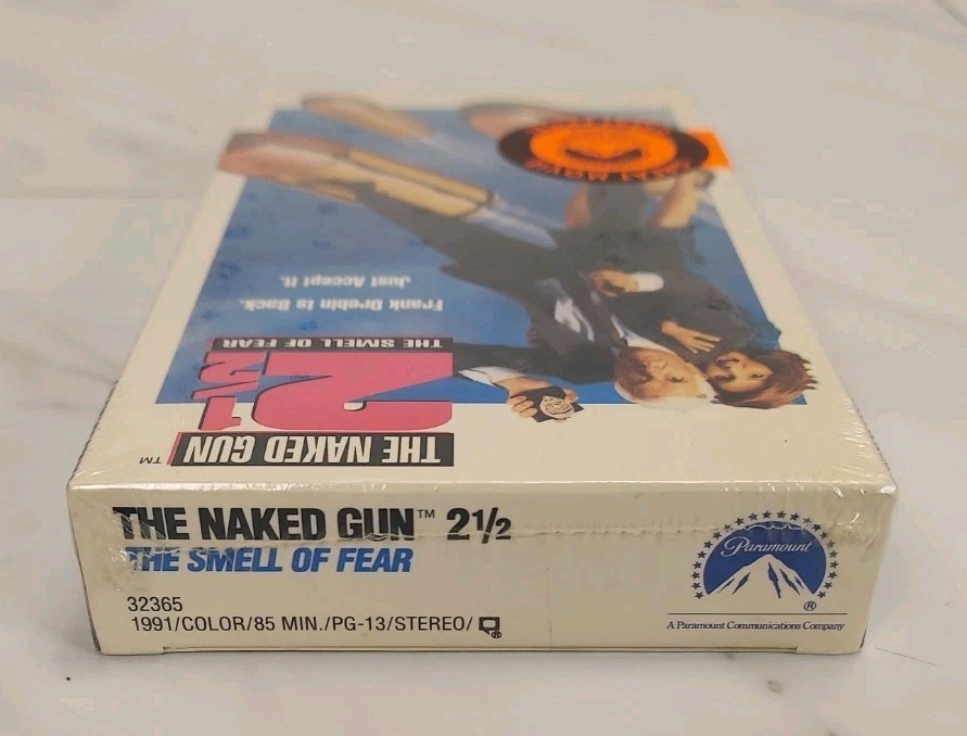 NEW! VHS LOT The Naked Gun From the Files of Police Squad 2.5 The Smell ...