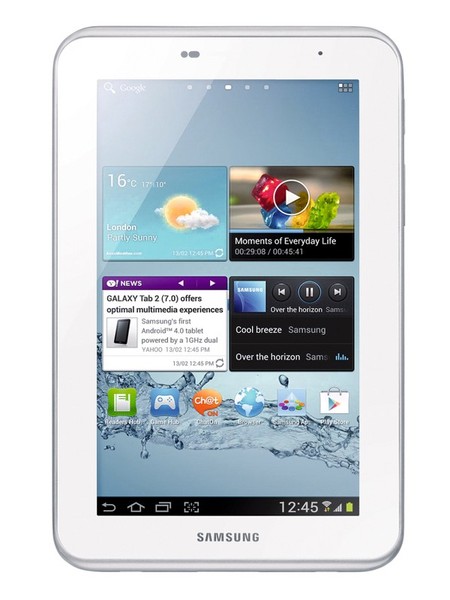 Samsung Galaxy Tab 2 GT-P3113 8GB, Wi-Fi, 7in - White (Student Edition ...