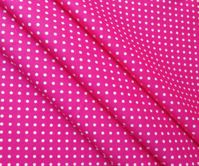 3mm Polka Dot Collection 100% Cotton Fabric, Sewing, Craft, Spots ROSE ...