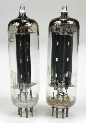 RCA 35W4 Black Plate D Getter Dual Mica Vacuum Tube | eBay