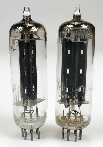 RCA 35W4 Black Plate D Getter Dual Mica Vacuum Tube | eBay