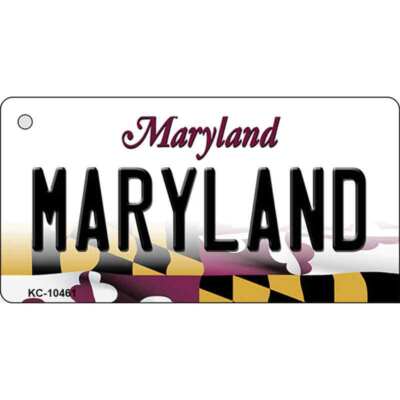 Maryland State License Plate Tag Key Chain KC-10461 | eBay