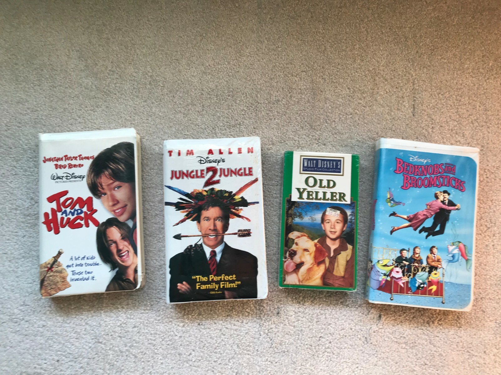 Disney Family Collection VHS Tapes: Set includes 4 Tapes | eBay