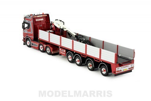 Hoogendoorn A.E.Scania next Gen R580 Brick Trailer 1:50 Tekno 84356 | eBay