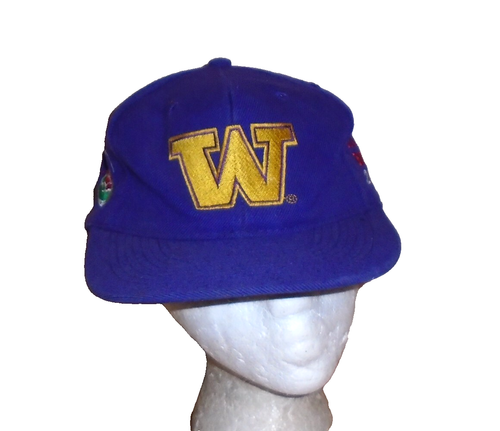 UW Washington Huskies Rose Bowl 2001 Cap Hat Purple snapback | eBay
