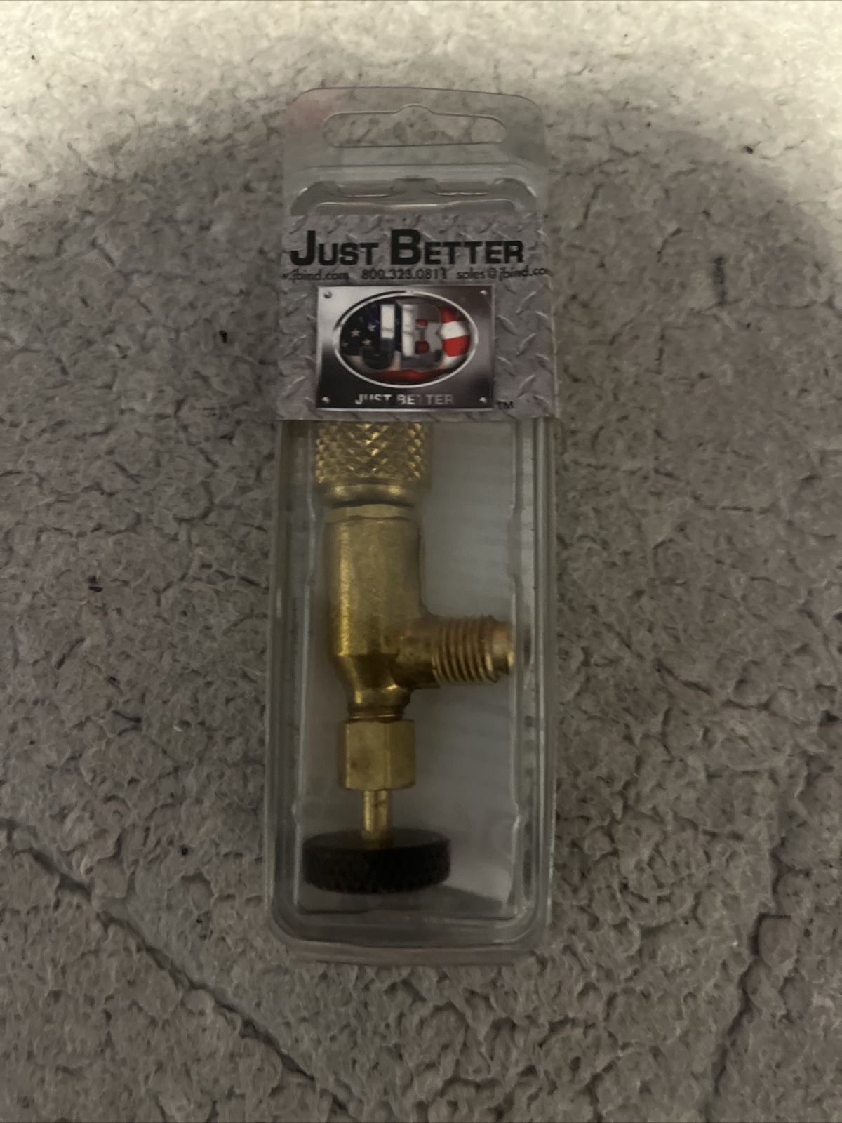 JB Industries A33000 Access Service Valve With Shrader Depressor for ...