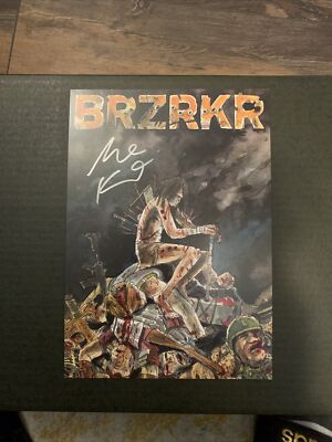 Boom! Studios - BRZRKR - Art Print - Matt Kindt Signed | eBay