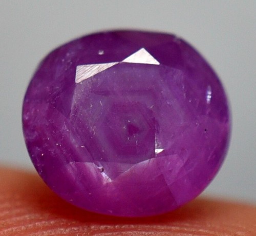 02.35CT Glorious Transparent Natural Ruby Trapiche Cut Gemstone From Afghanistan | eBay