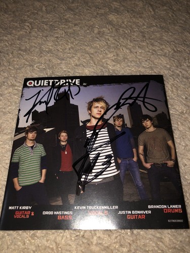 SIGNED! When All...By Quietdrive CD Rock Punk Every Avenue Mayday ...
