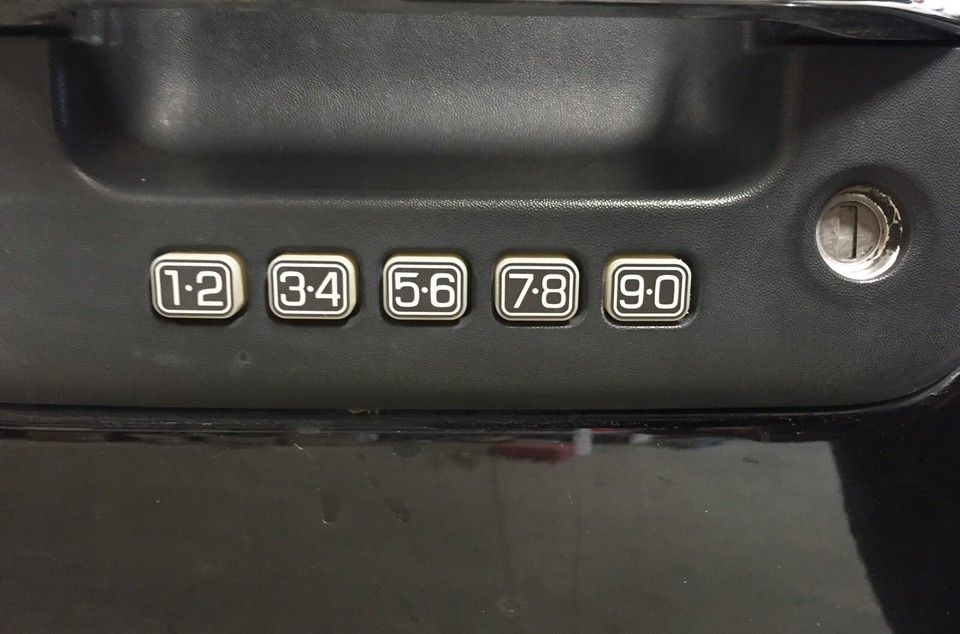 Ford/Mercury Taurus & Sable KEYLESS ENTRY Door Keypad REPAIR Decal Worn ...