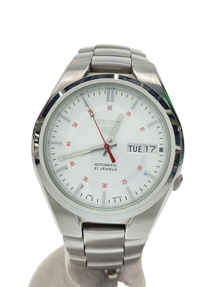 Seiko Automatic Wristwatch/Analog/Stainless Steel/Wht… - Gem