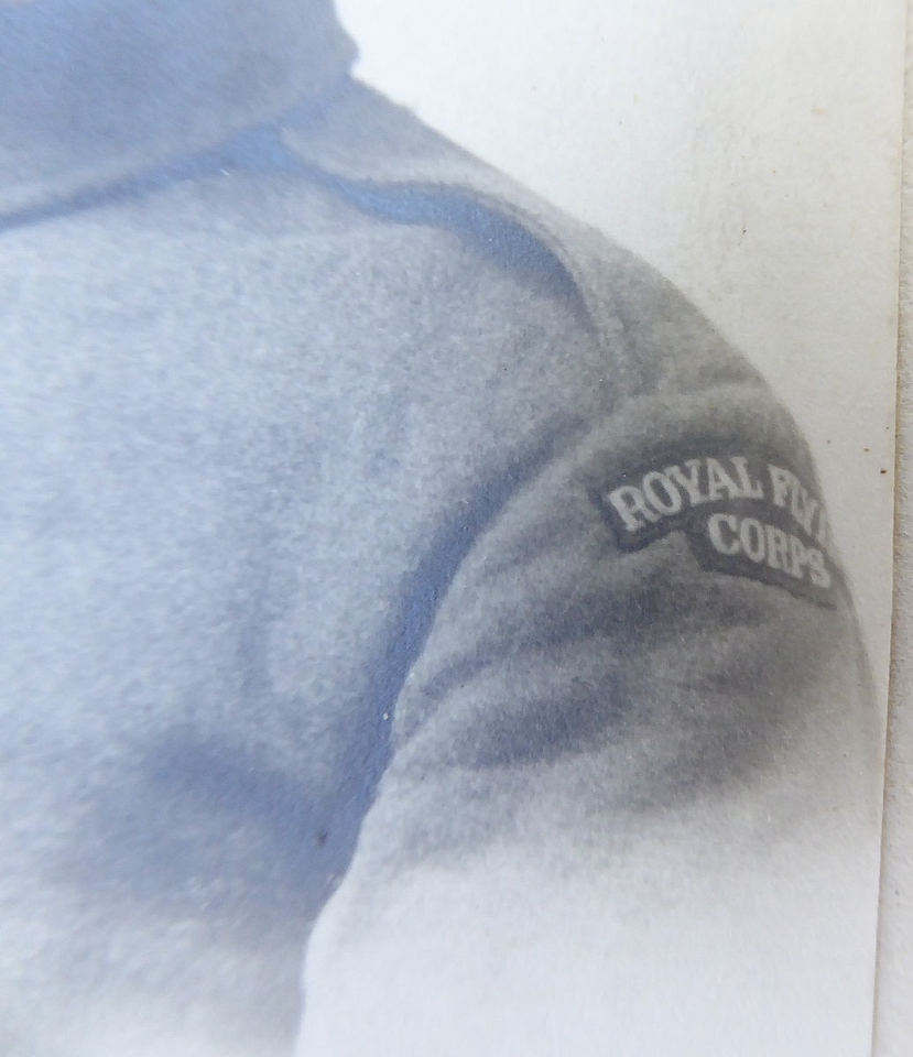 WW1 BRITISH ROYAL FLYING CORPS R.F.C PHOTOGRAPH AND CAP BADGE | eBay UK