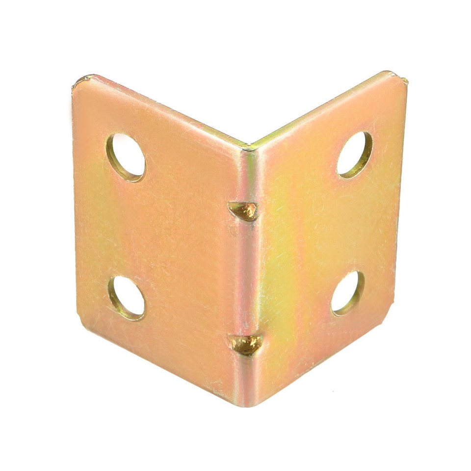 Iron Corner Brace Angle Bracket Fastener L Shape 20 x 20 x 29mm, Round ...