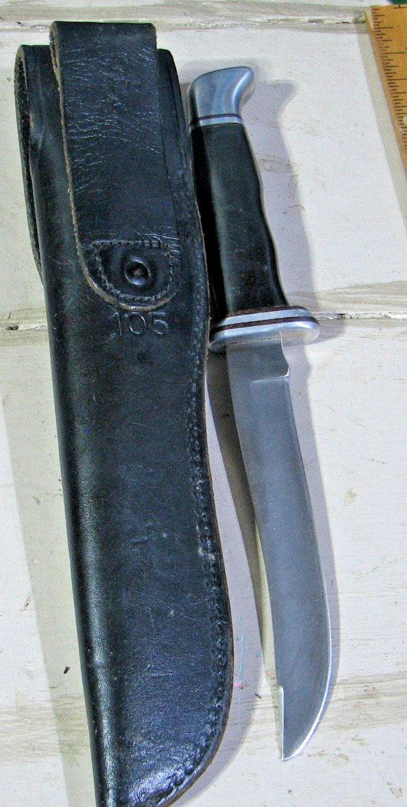 VINTAGE PRE DATE CODE BUCK 105 PATHFINDER KNIFE SHEATH Used | eBay