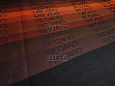 【1 UNIT】ORANGE SPECTRUM FABRIC Old Stock For RECARO IDS & LX/LS ...