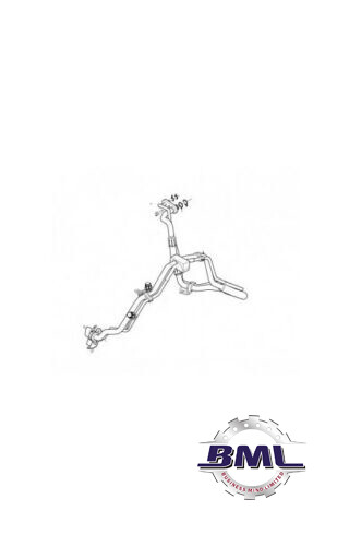 JAGUAR- AIR CONDITIONING PIPE ASSEMBLY HF01234YF WITH IHX A/C PART ...