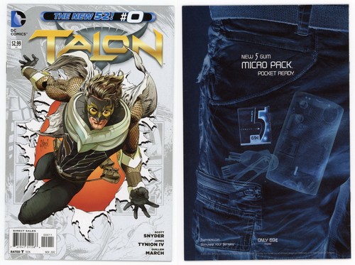 Talon #0 (NM 9.4) 1st app Talon CALVIN ROSE Escaped Court of Owls ...