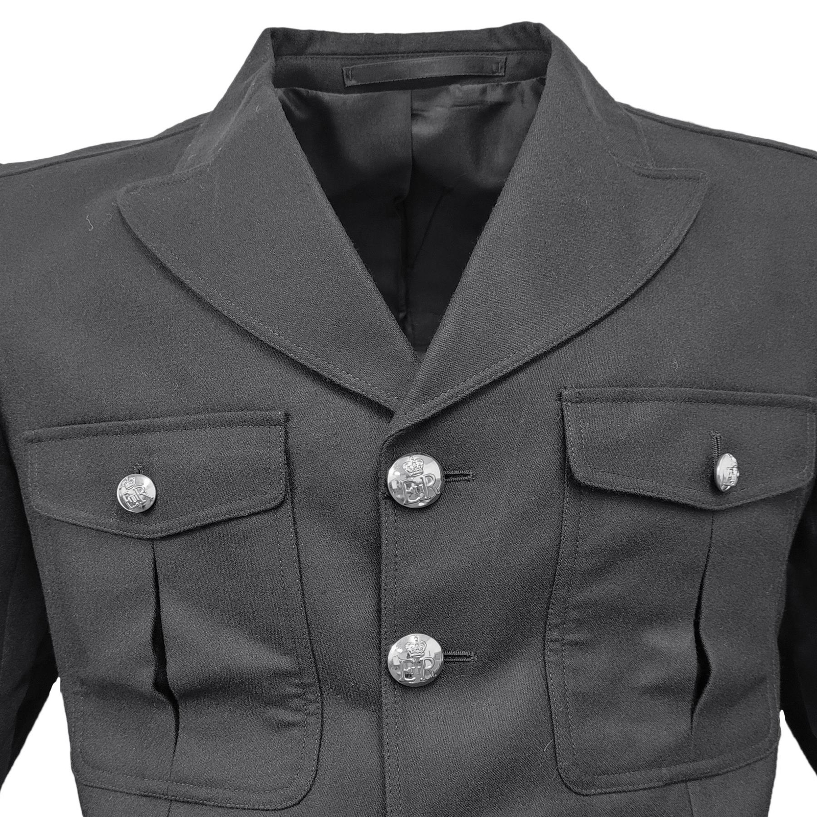Wool Coat Original British Officer Uniform Tunic Fancy Dress Jacket ...
