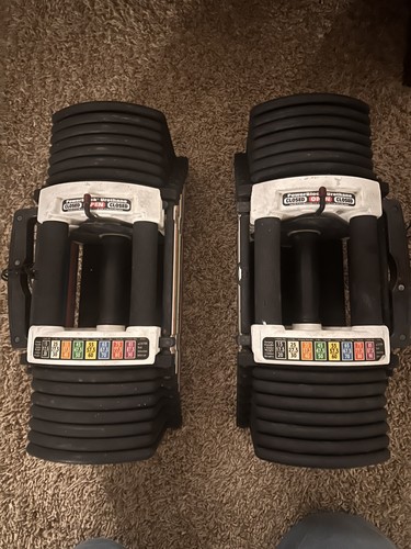 POWERBLOCK DUMBBELL 90 SOLD TOGETHER (INCLUDES EXTENSIONS TO 90LBS ...