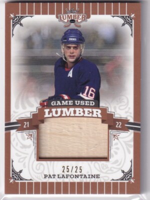 2022 Leaf Lumber Game Used Lumber Stick Pat Lafontaine #25/25 | eBay