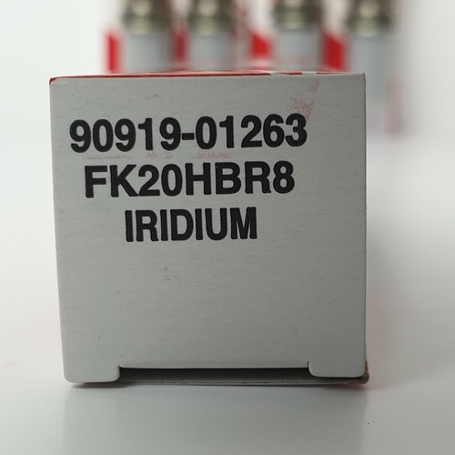 GENUINE LEXUS GS450H SPARK PLUGS 6 CYLINDER DENSO IRIDIUM FK20HBR8 ...