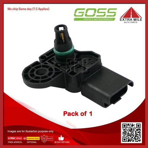 Goss Map Sensor For Citroen C4 VTI 1.6L EP6C (5FW) DOHC 16v MPFI 4cyl ...