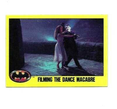 1989 DC COMICS BATMAN, #249 FILMING THE DANCE MACABRE CARD NM | eBay