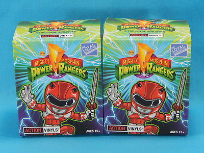 2x Action Vinyls Power Rangers X The Loyal Subjects Blind Boxes Sealed ...