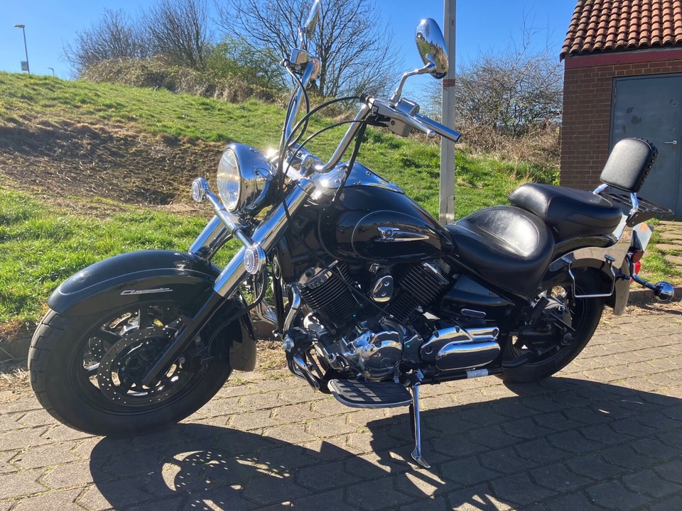 xvs1100 drag star motorcycle 2005 | eBay UK