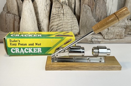 Duke's Pecan and Nut Cracker Steel and Wood In Original Box Heavy Duty ...
