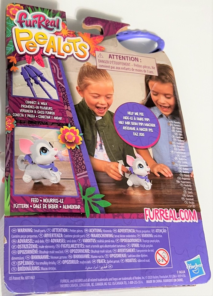 NEW FurReal Peealots Lil' Wags Dog Interactive Walkable Pet Toy Puppy ...