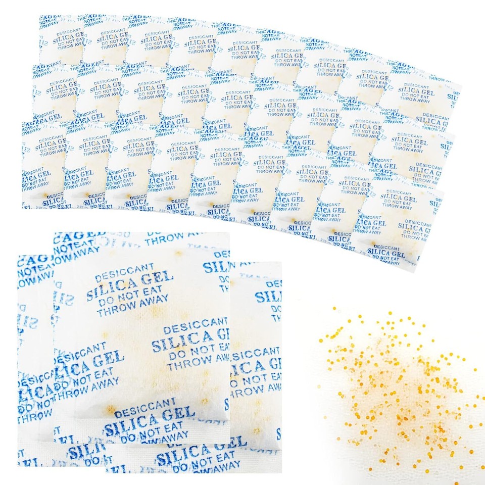 Silica Gel Bags 1g 10g 20g 100g Sachets Packets Desiccant Pouches Anti ...