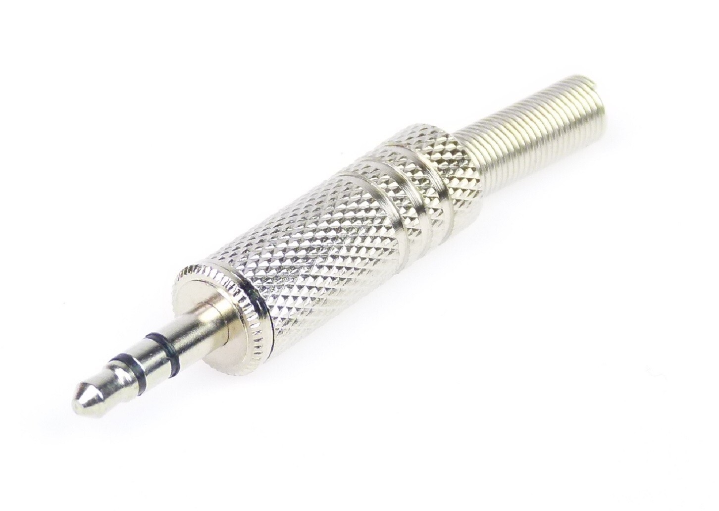 2 x ADAM HALL Metall Stereo Klinkenstecker 3,5 mm Klinken Klinke Kabel ...