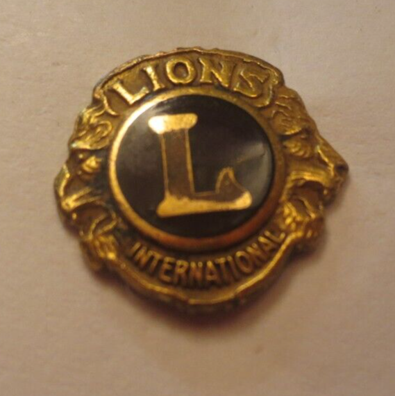 VINTAGE LIONS INTERNATIONAL LAPEL PIN | eBay