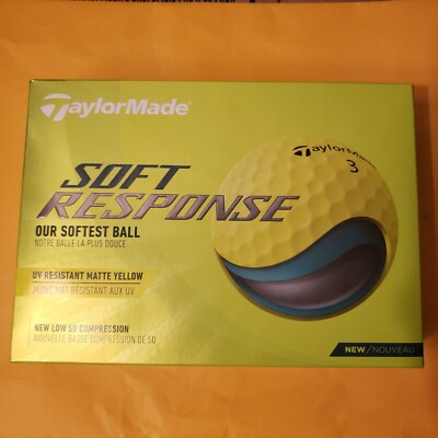 TaylorMade Soft Responce Yellow (12 Pack) Golf Balls | eBay