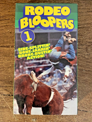 Vintage IMC Presents Rodeo Bloopers 1 VHS 1989 Bronco Bull Riding | eBay