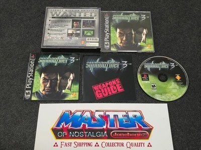 PS1 Sony SYPHON FILTER 3 Complete CIB in Case Playstation 1 Game ...