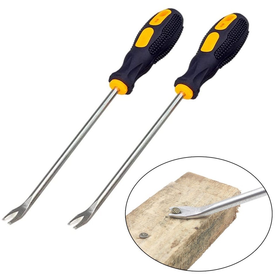 1 ?? Nail Puller Screwdriver Pry Tool Portable Fit For Home Office ...