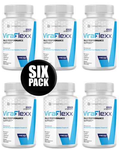 6-PACK-ViraFlexx for Male, Vira Flexx Male Support ViraFlex - 60 ...