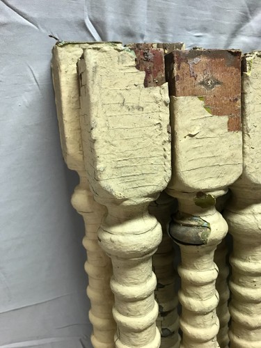 Vintage Lot 35 Turned Shabby Tan 2x22 Exterior Porch Spindles Chic Old ...