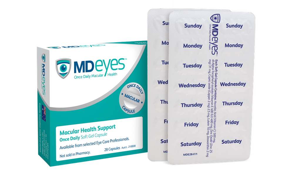 MDeyes 3 boxes of Macula Defence for Eyes AREDS 2 formula - 28 capsules ...