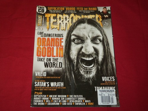 2013 FEBRUARY TERRORIZER MAGAZINE ISSUE NO. 232 - ORANGE GOBLIN - WARD- RC 293 | eBay