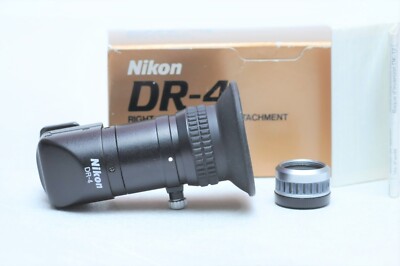 Nikon DR-4 Right Angle Viewfinder W/2 Adapters for D3, D800, F3HP, F5 ...