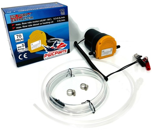PWC-12VMP 12V Oil Extraction Liquid Extractor Pump Fits Mercruiser ...