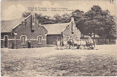 BELGIUM WWI MILITARY SOLDIERS CAMP DE BEVERLOO POSTCARD | eBay