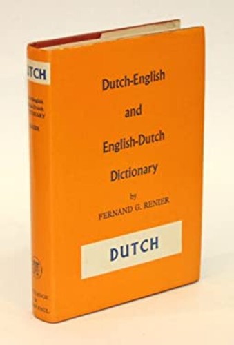 Dutch-English and English-Dutch Dictionary Hardcover 9780710020239| eBay